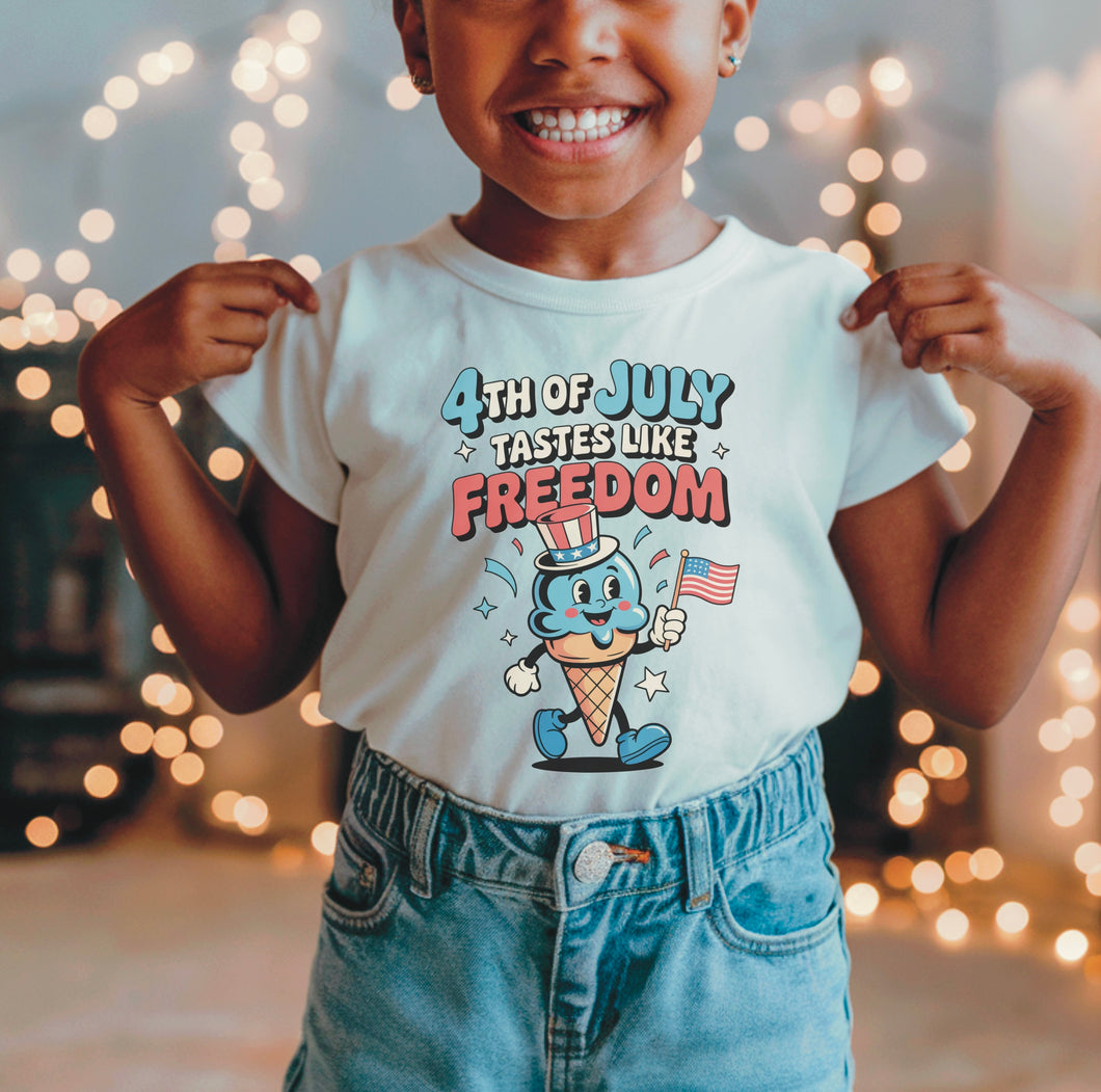 4th of July Ice Cream Tastes like freedom – Raising Three Designs