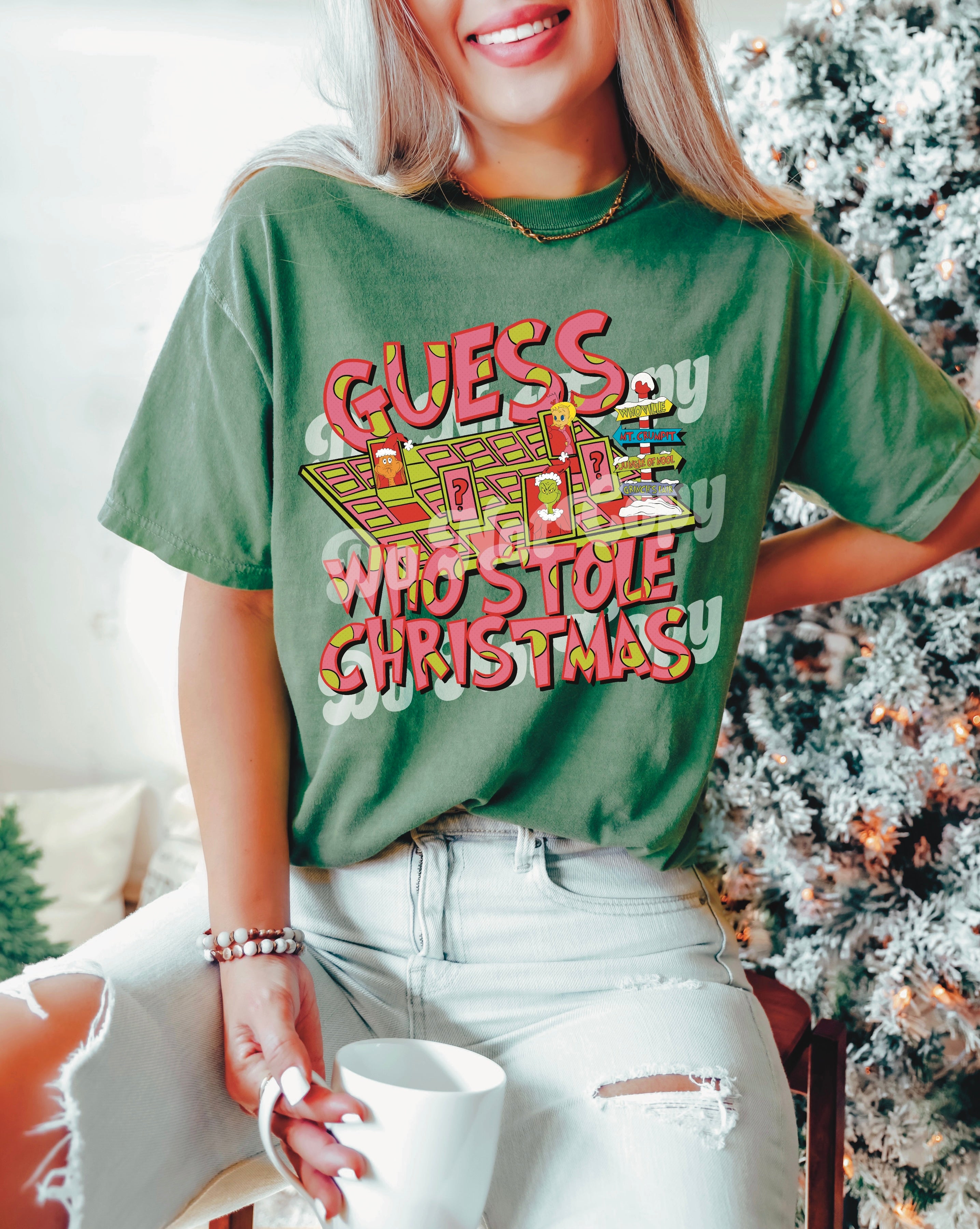 Guess Who stole Christmas – Raising Three Designs