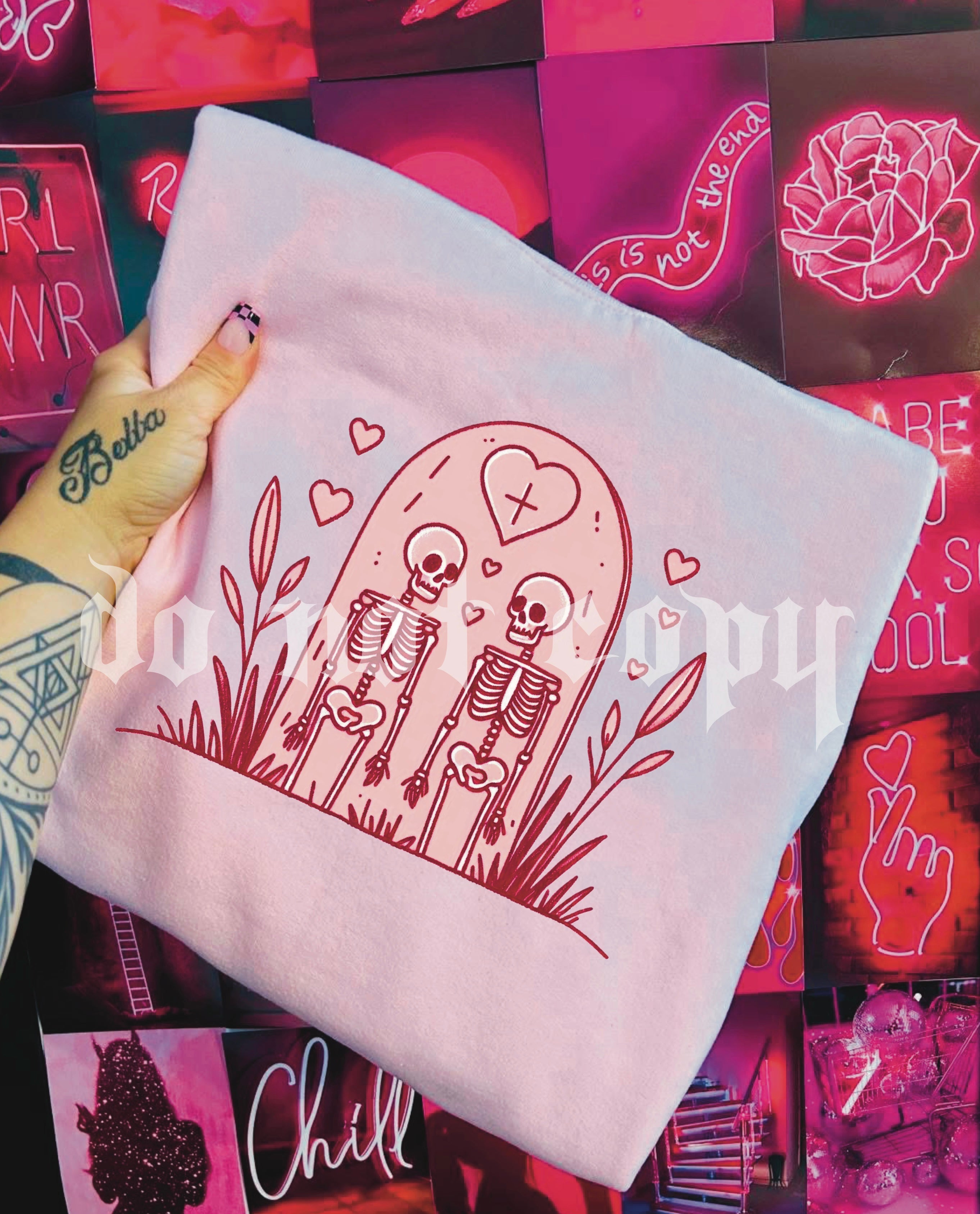 Skeleton vDay – Raising Three Designs