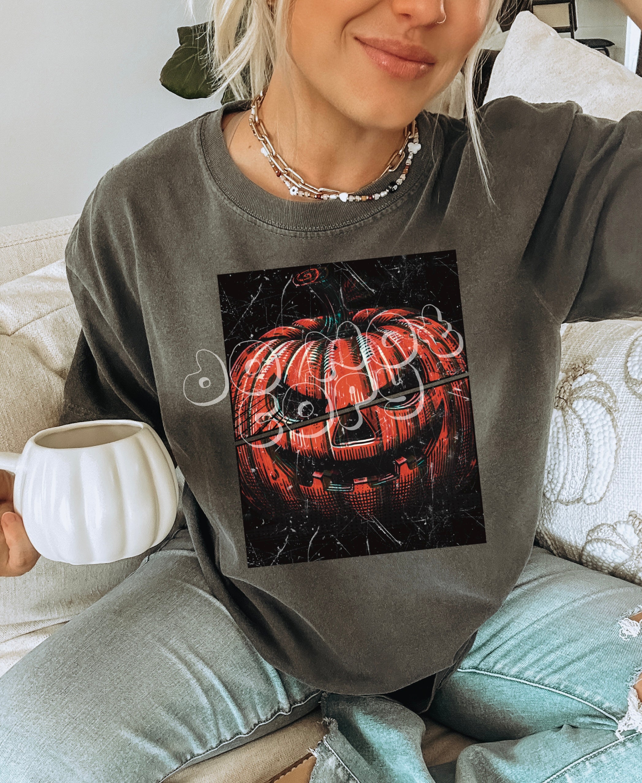 Glitch Pumpkin – Raising Three Designs
