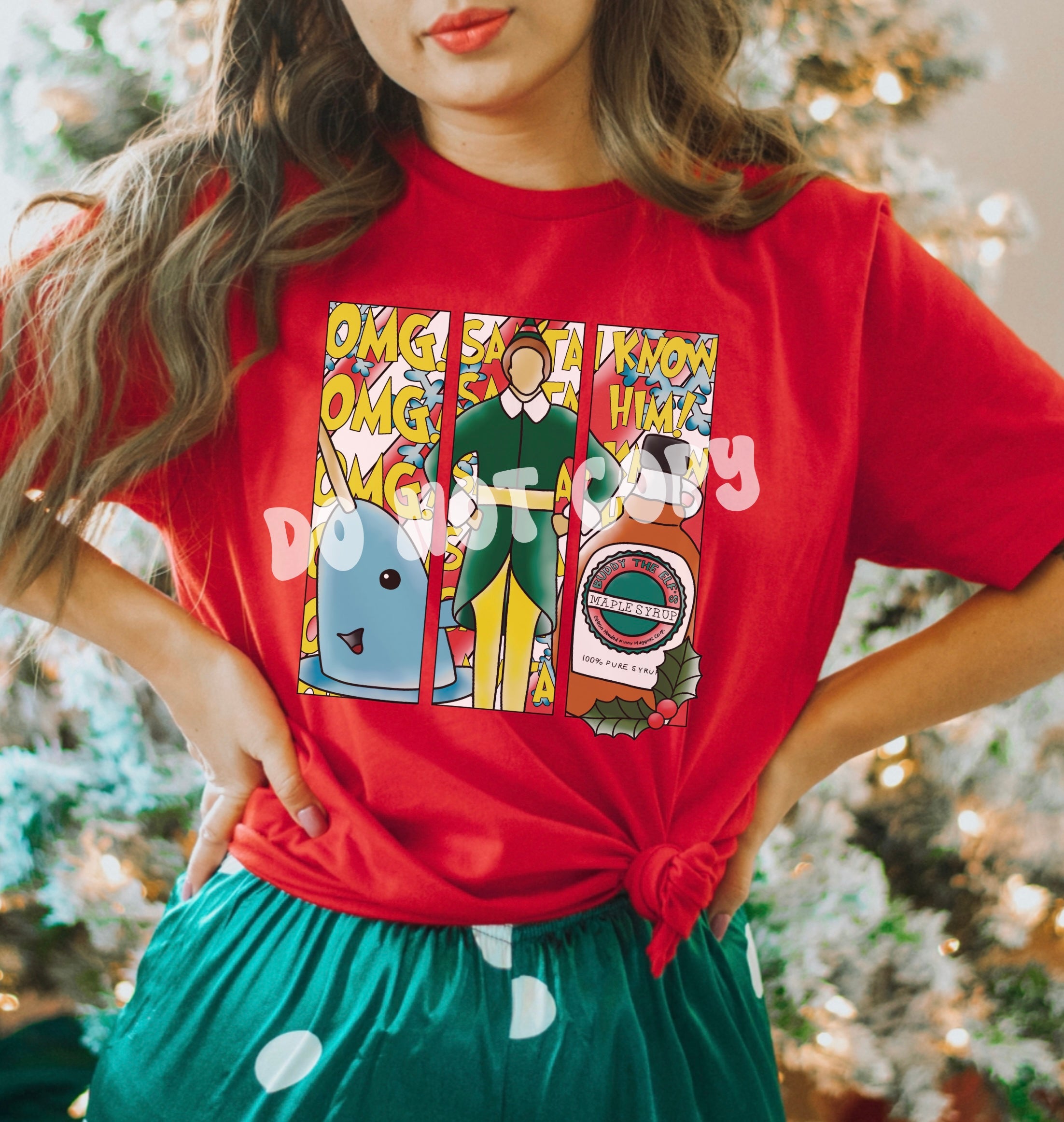 Omg Santa I know him! – Raising Three Designs