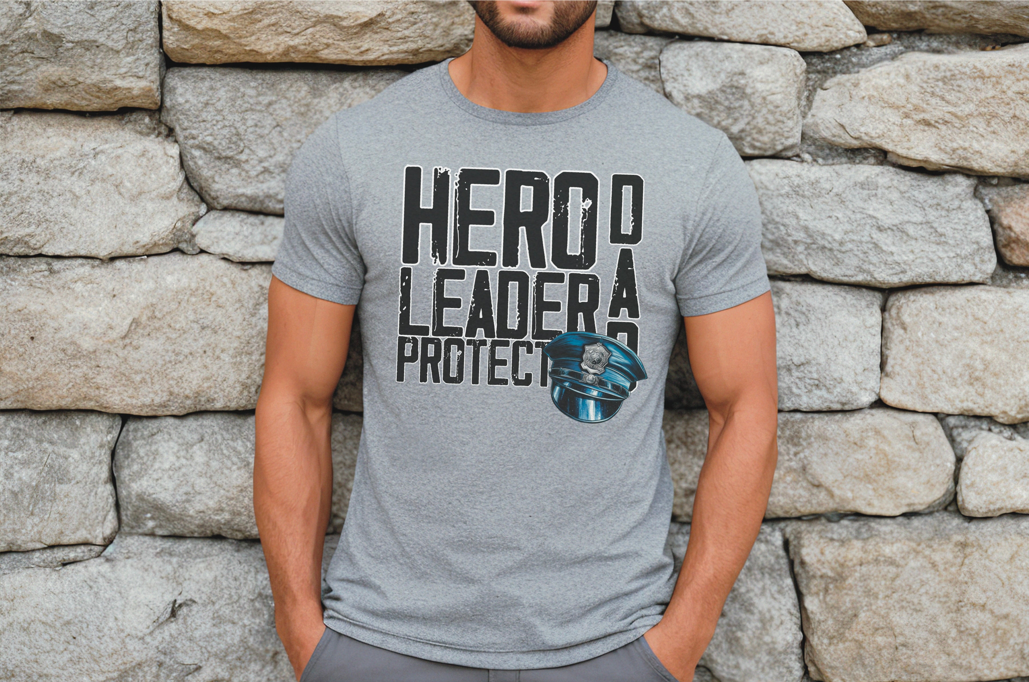 Hero Dad Leader Protect – Raising Three Designs