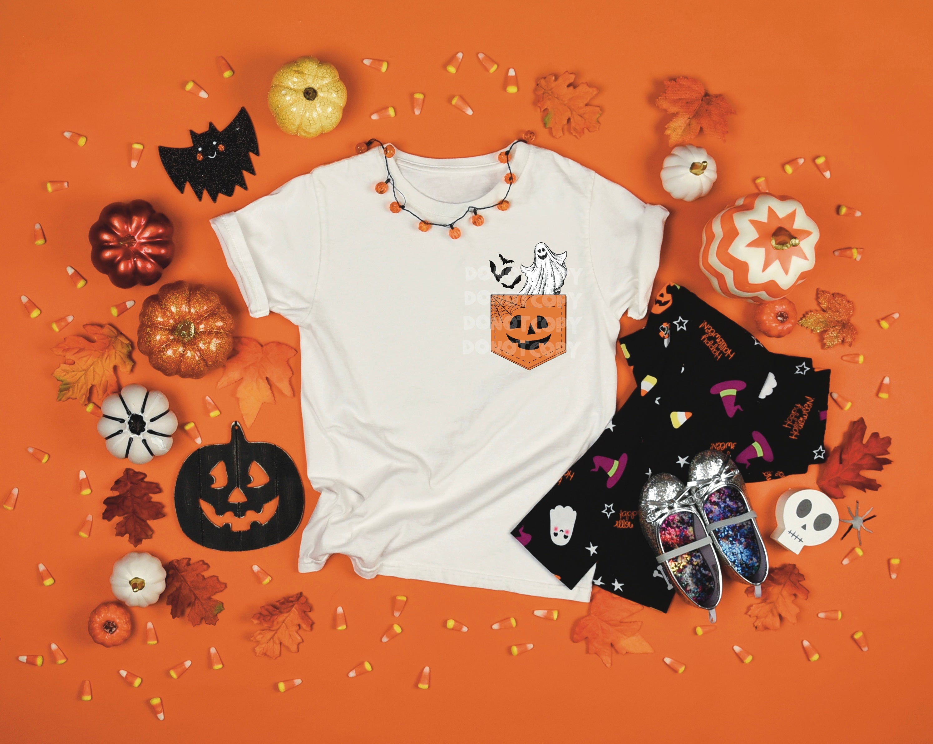Halloween Pumpkin Pocket – Raising Three Designs
