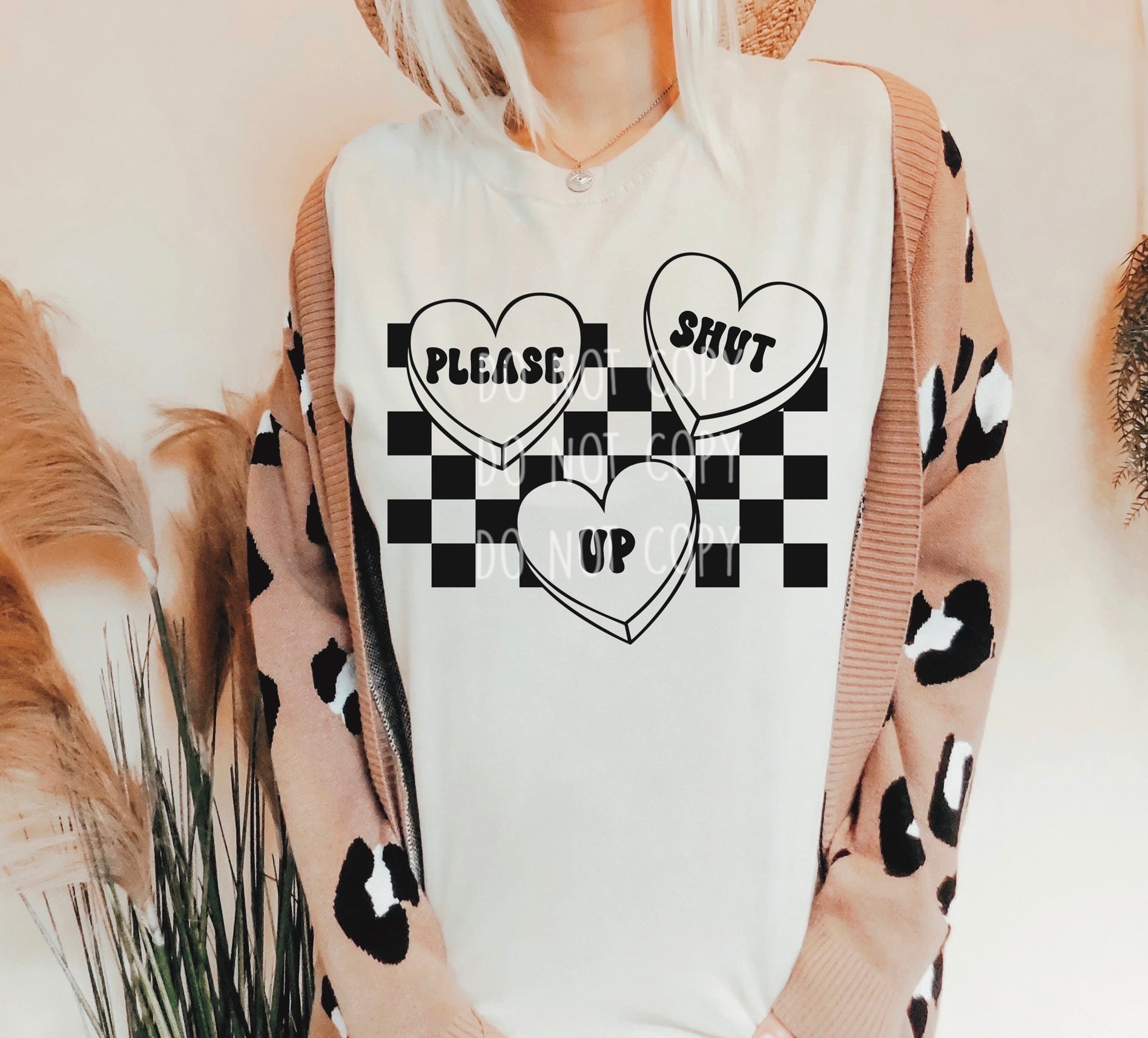 Please Shut Up – Raising Three Designs